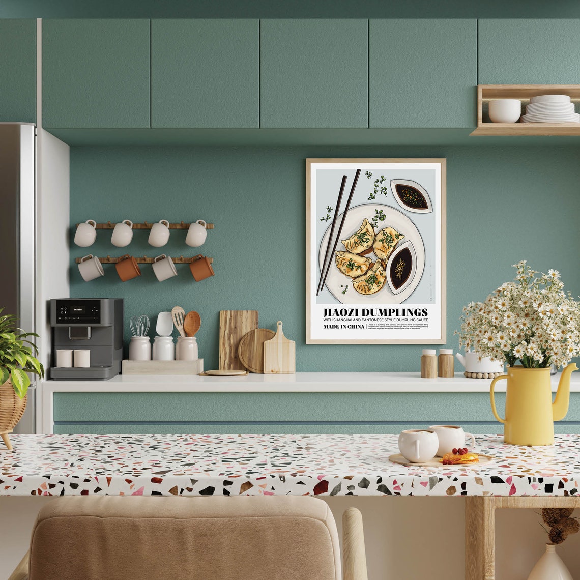 Dumpling Art Dumpling Poster Dim Sum Poster Dim Sum Art - Etsy