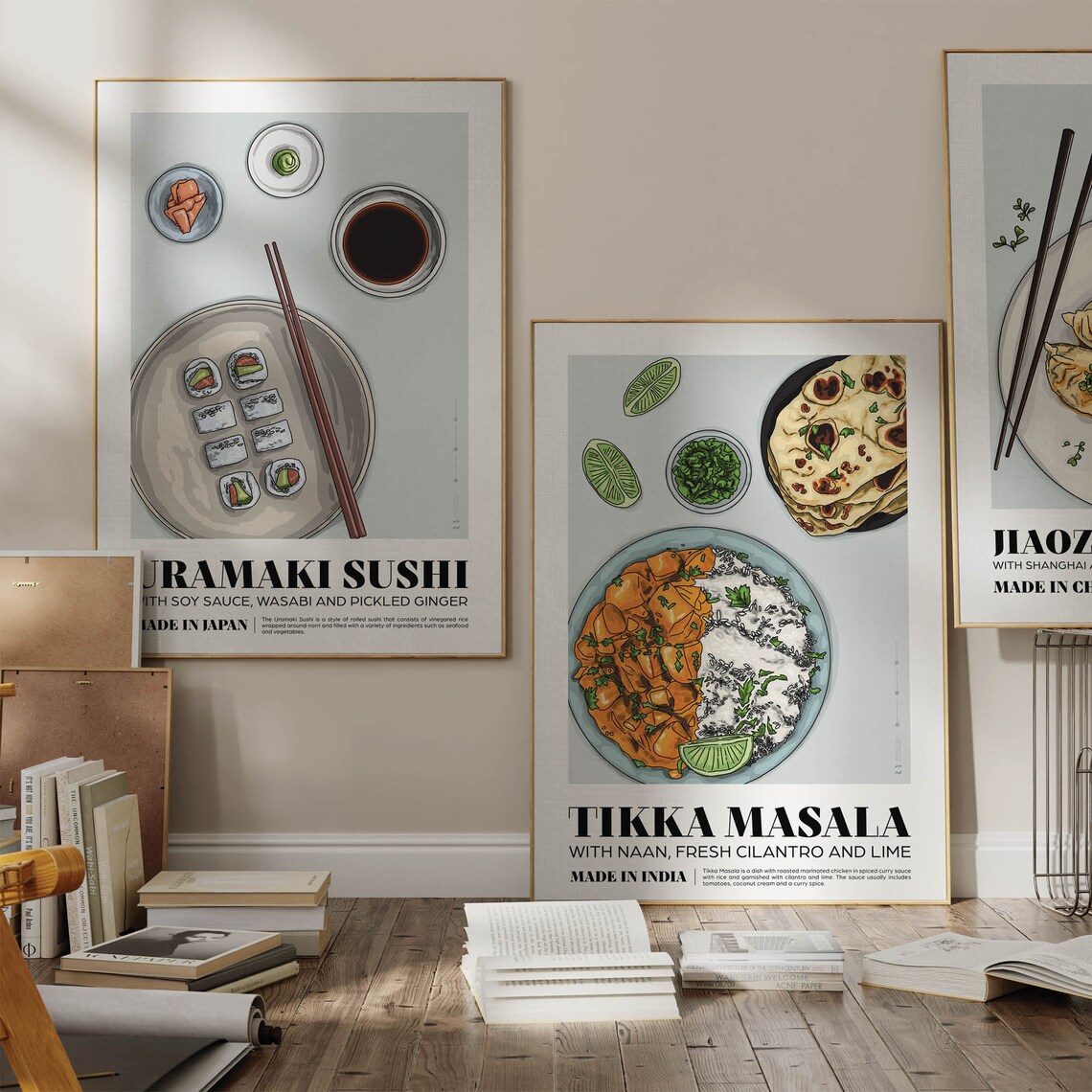 Sushi Print Sushi Poster Sushi Wall Art Japanese Food Print Japanese ...