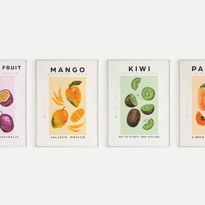 Mango Print Mango Wall Art Fruit Print Poster Fruit - Etsy