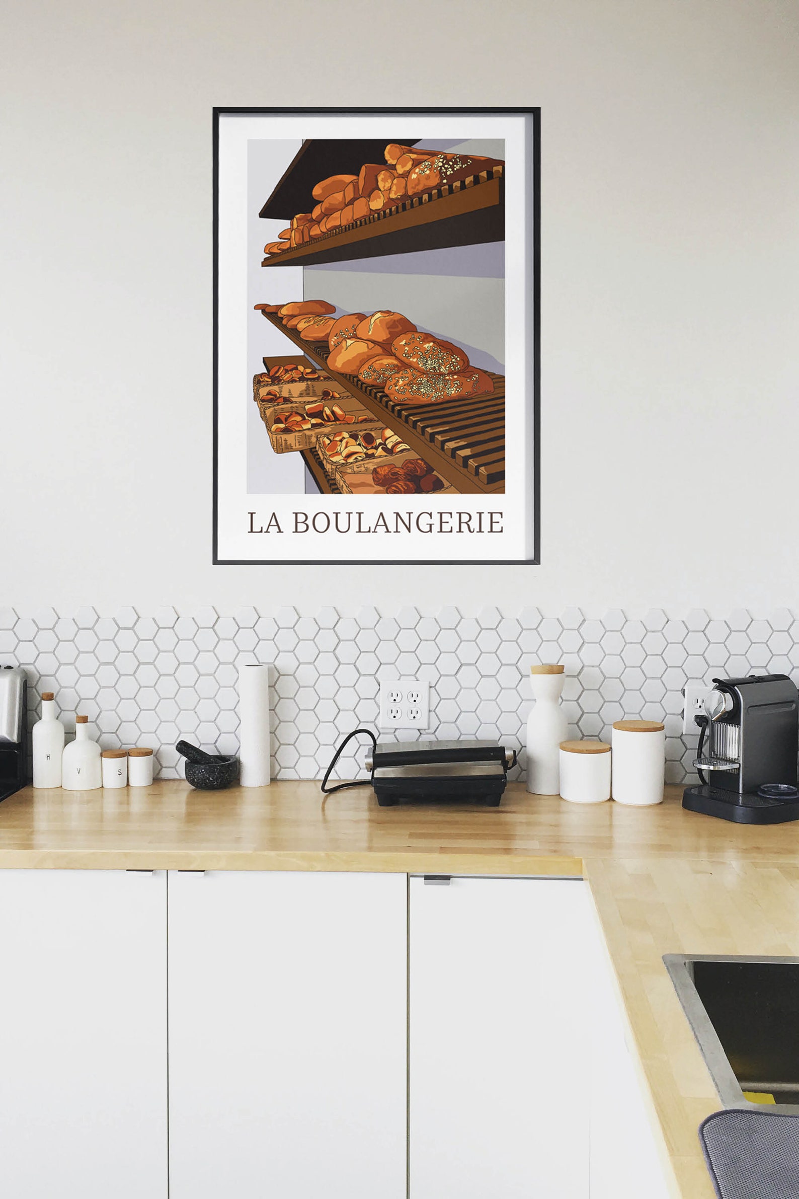 Bakery Print | Bakery Art | French Bakery | Cafe Poster | Cafe Kitchen ...