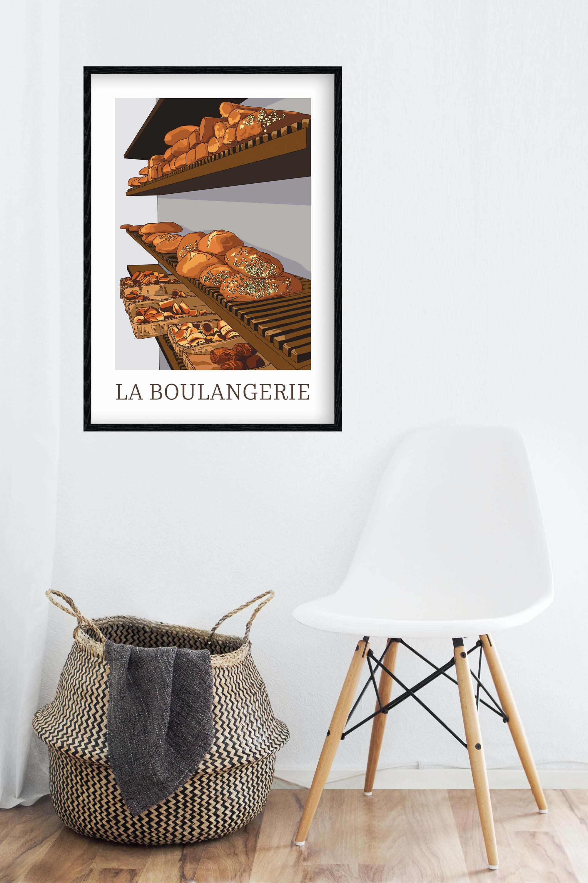 Bakery Print Bakery Art French Bakery Cafe Poster Cafe Kitchen Decor ...