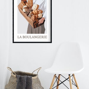 Bakery Print | Bakery Art | French Bakery | Cafe Poster | Cafe Kitchen ...