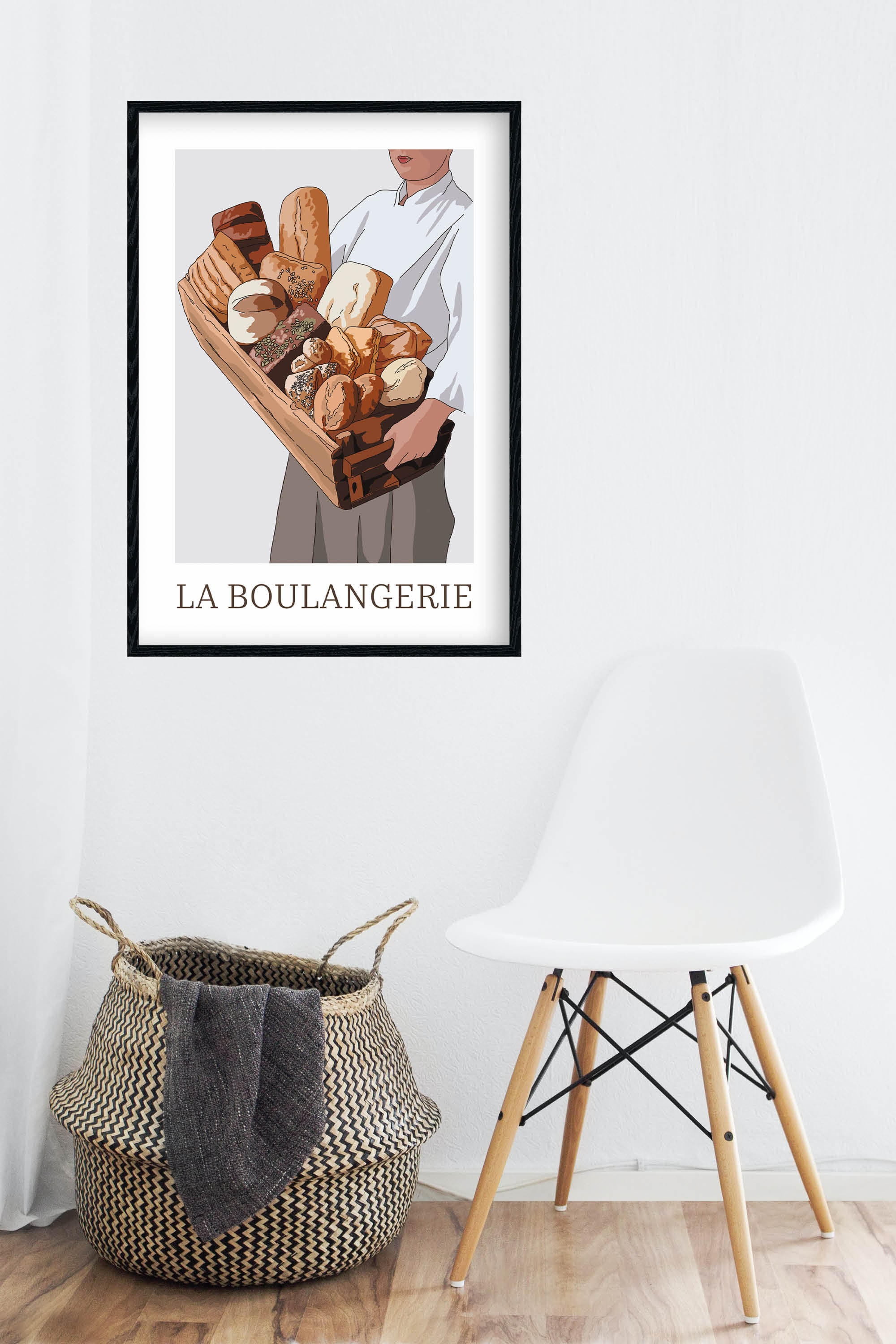 Bakery Print Bakery Art French Bakery Cafe Poster Cafe Kitchen Decor ...