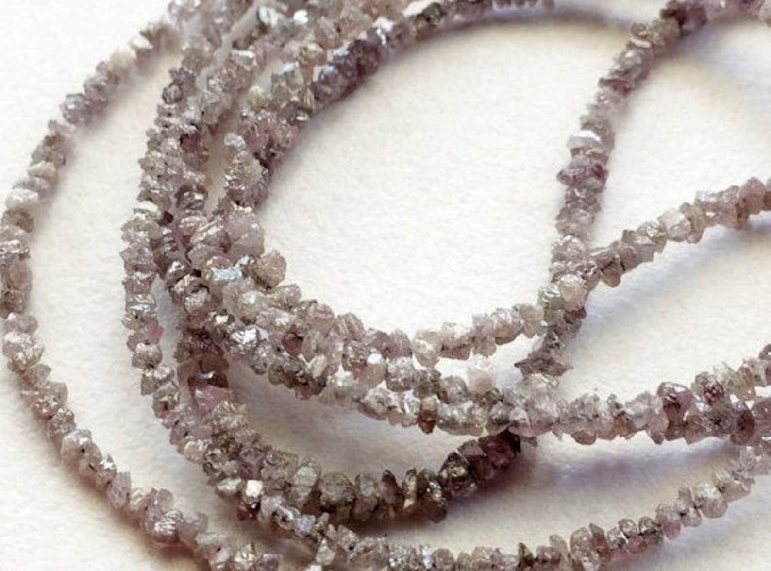 2-3mm Pink Raw Diamonds Pink Rough Diamonds Conflict Free - Etsy