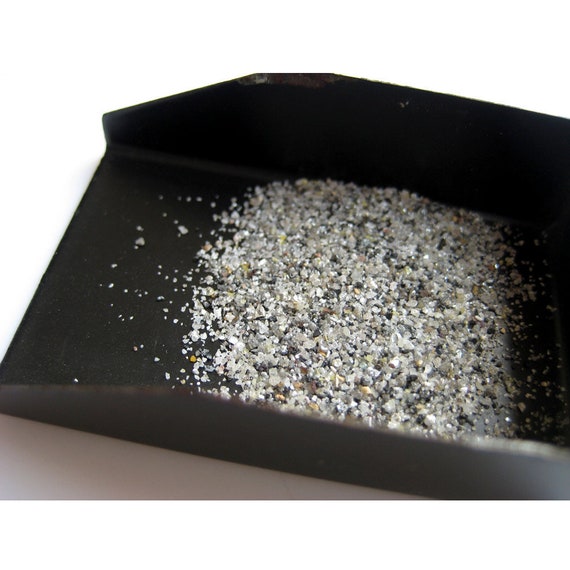 Materials Craft Supplies & Tools Fine Dark Grey Diamond Dust Uncut ...