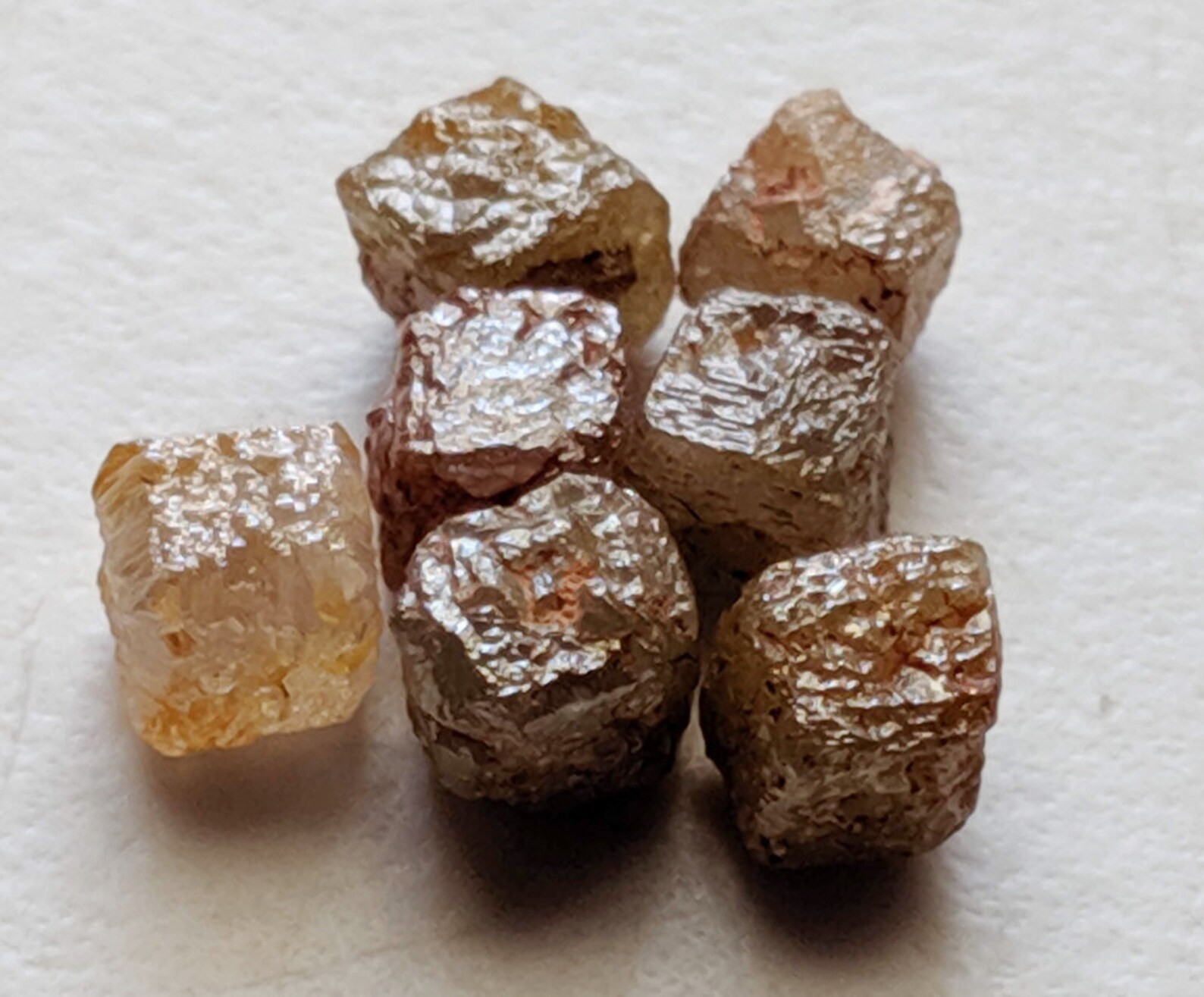 4-5mm Brown Diamond Raw Brown Diamond Box Loose Rough Brown - Etsy