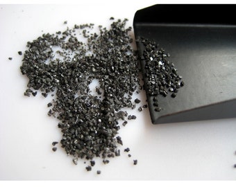 Grey Black Diamond Dust, Grey Diamond, Uncut Diamond, Grey Rough ...