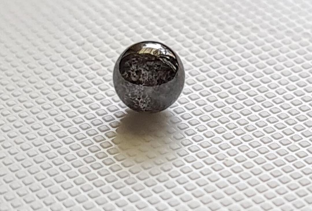 Rare Black Diamond Ball Plain, Natural Black Smooth Polished Round ...