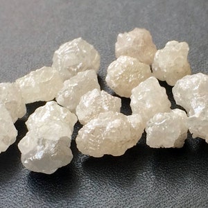 5-6mm White Rough Diamond, White Raw Diamond, Uncut Diamond, Conflict ...