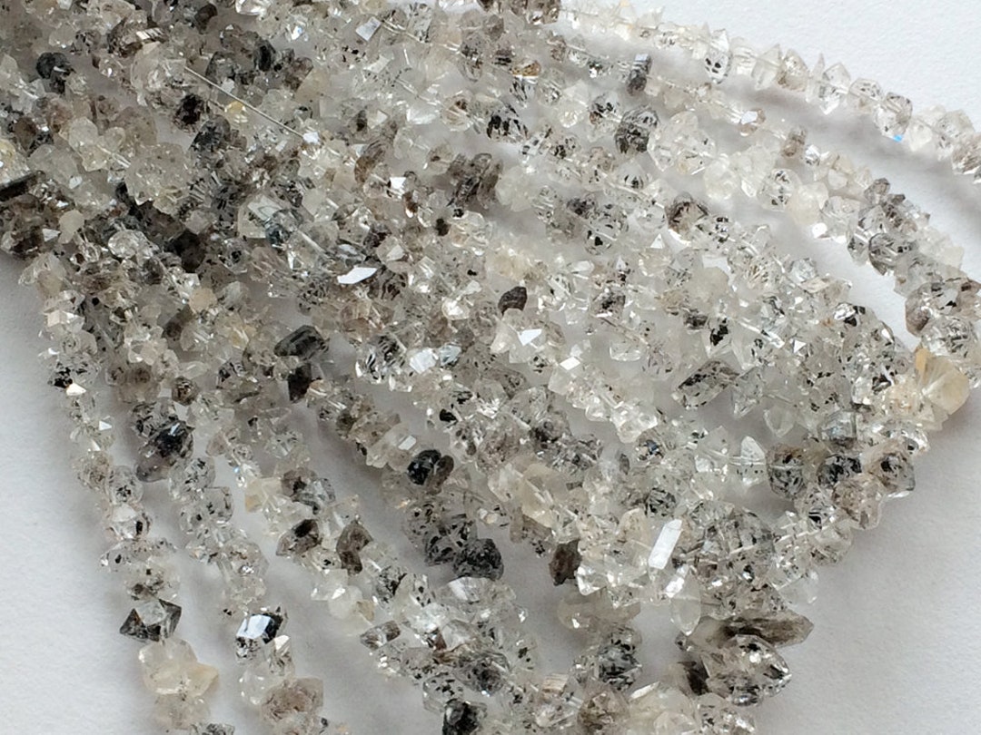 4-6mm Herkimer Diamond Quartz,raw Diamond Quartz, Rough Diamond Quartz ...
