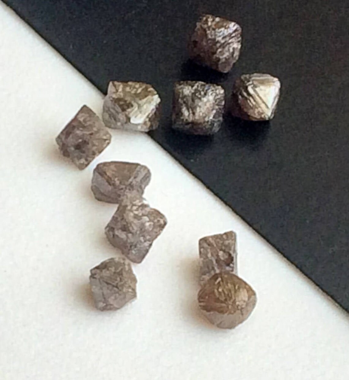 4-5mm Brown Raw Diamond Crystal Natural Rough Diamond Uncut - Etsy