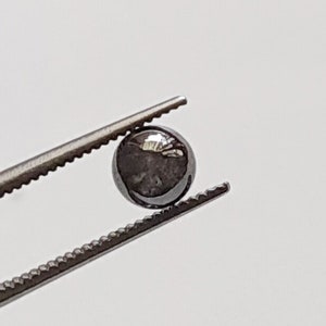 Rare Black Diamond Ball Plain, Natural Black Smooth Polished Round ...