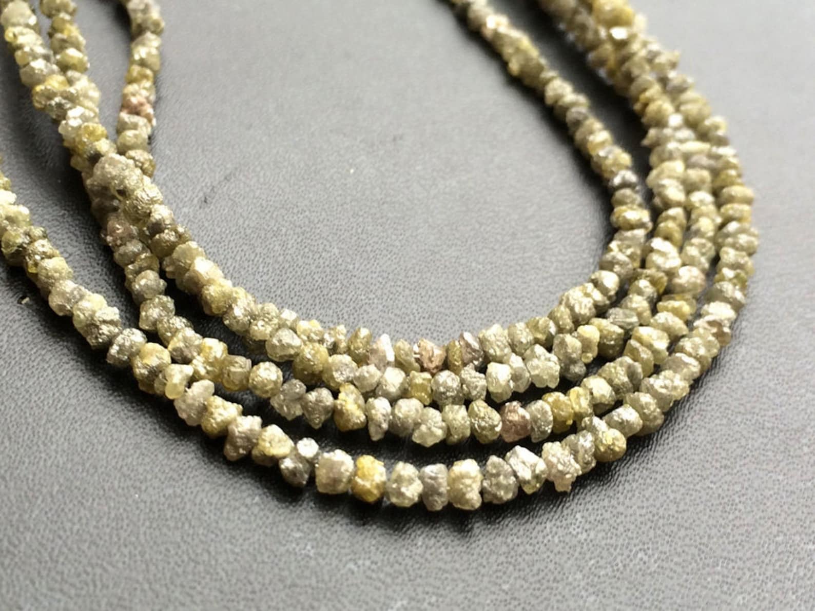 2.5-3.5mm Green Rough Diamonds Green Raw Diamonds Natural - Etsy