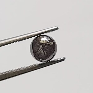 Rare Black Diamond Ball Plain, Natural Black Smooth Polished Round ...