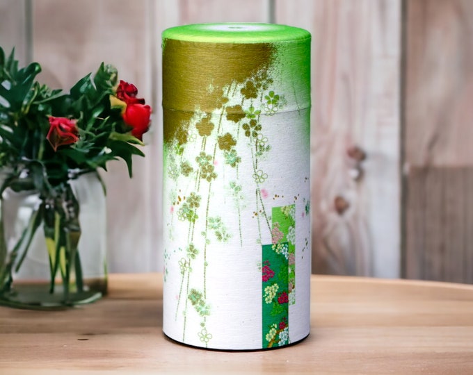 Traditional Japanese Tea Box in Washi Paper - Elegant and Handcrafted ...