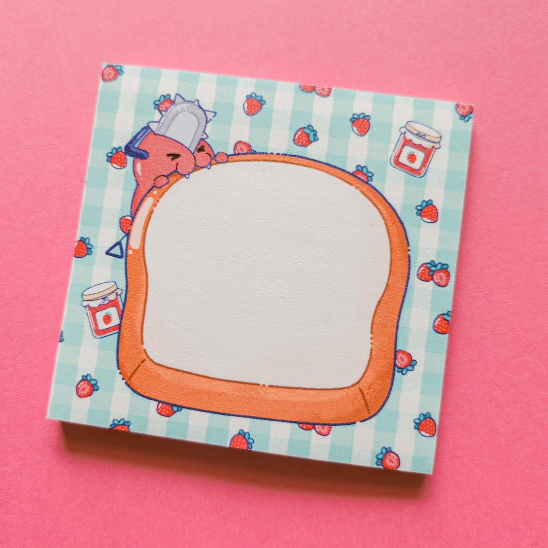 Cute Anime Family Sticky Note | Kawaii Stationary | Memopad - Etsy