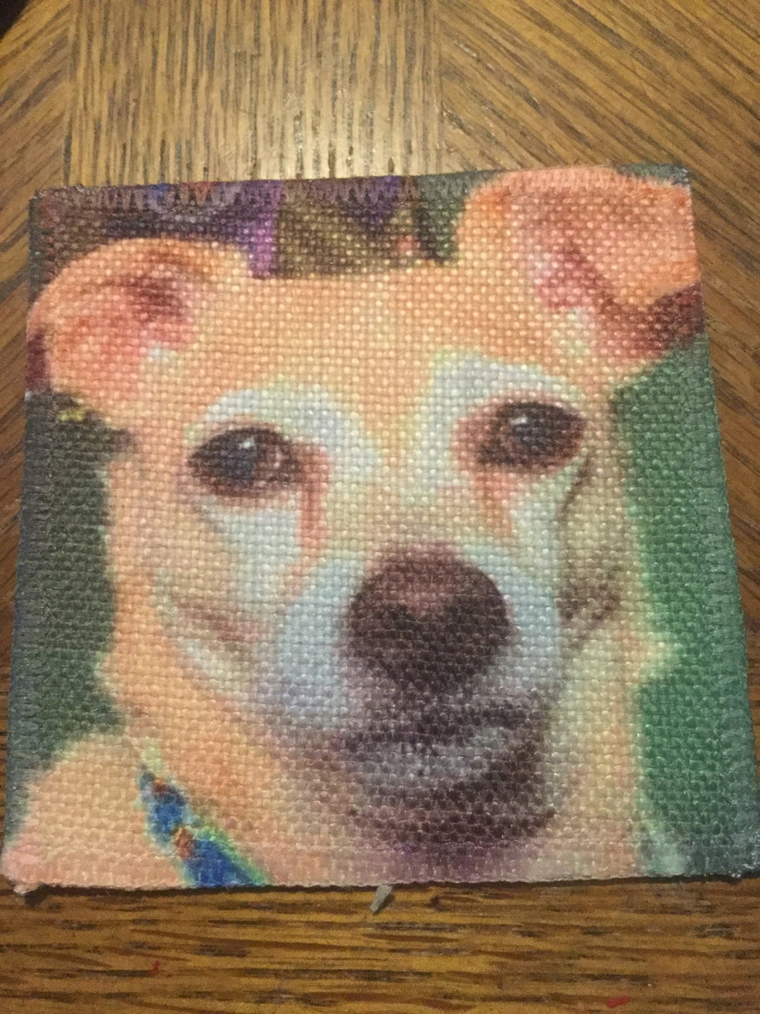 Custom Printed Linen coaster 4.25x4.25 Great Gift Idea - Etsy.de