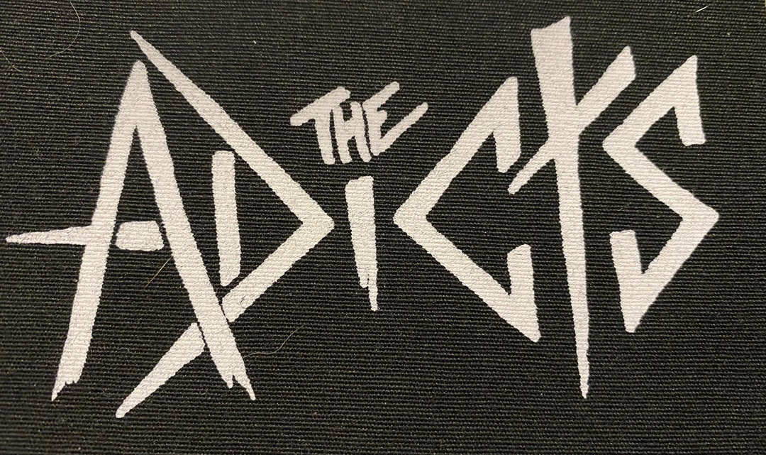 The Adicts Band Punk Patch Screenprinted Sew on 4x2 - Etsy