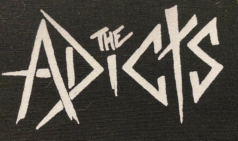 The Adicts Band Punk Patch Screenprinted Sew on 4x2 - Etsy