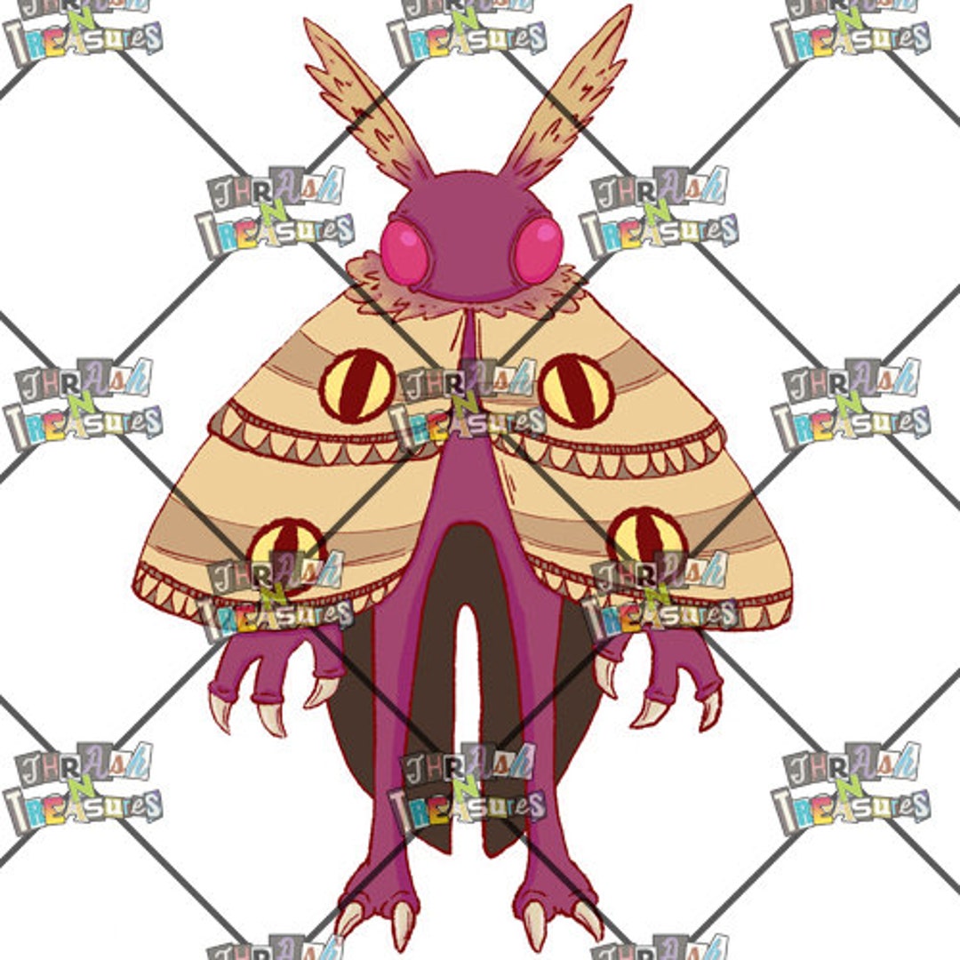 Mothman PNG 8.5"x11" Download Sublimation Design - Etsy