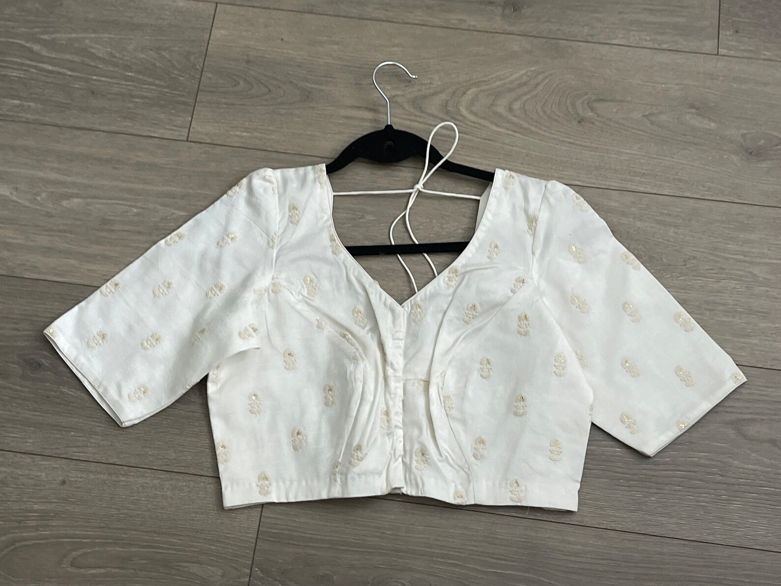 Pure Chikankari Chanderi Designer Stitched Blouse - Etsy