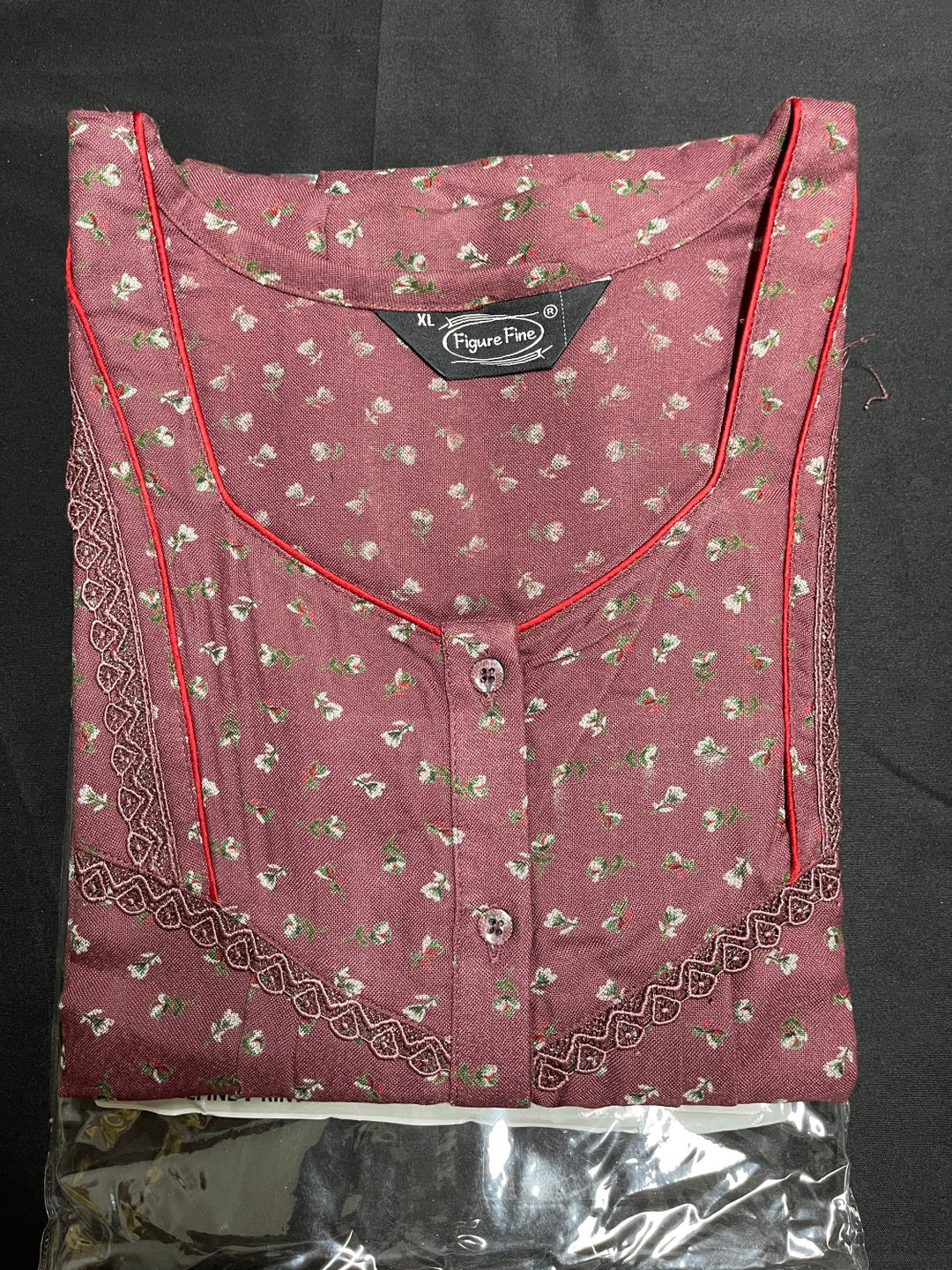 Women Nighties Alpine Fabric Freesize Nighties for Sleepwear Long Free ...