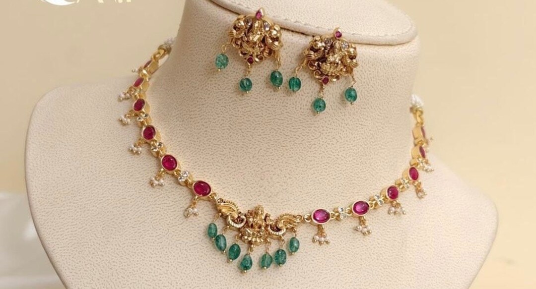 Kids Beautiful Necklace With Matching Earrings - Etsy