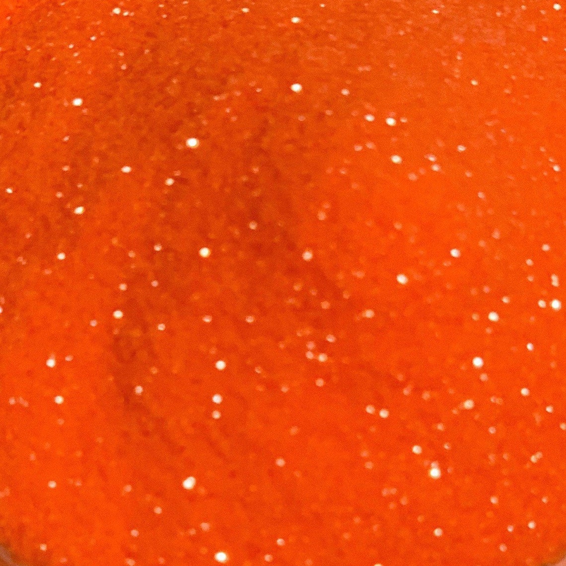 Neon Orange Glitter/ Ultra Fine Orange Neon | Etsy