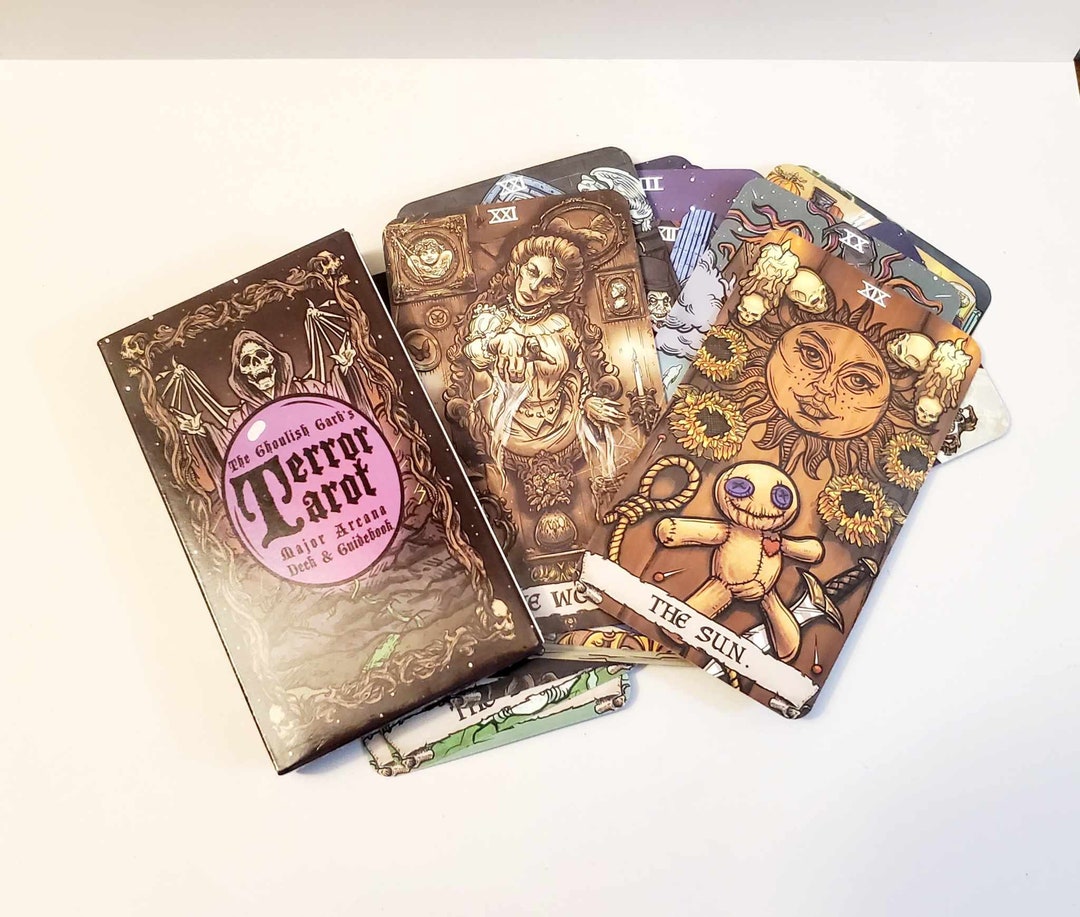 Terror Tarot, Major Arcana Deck - Etsy