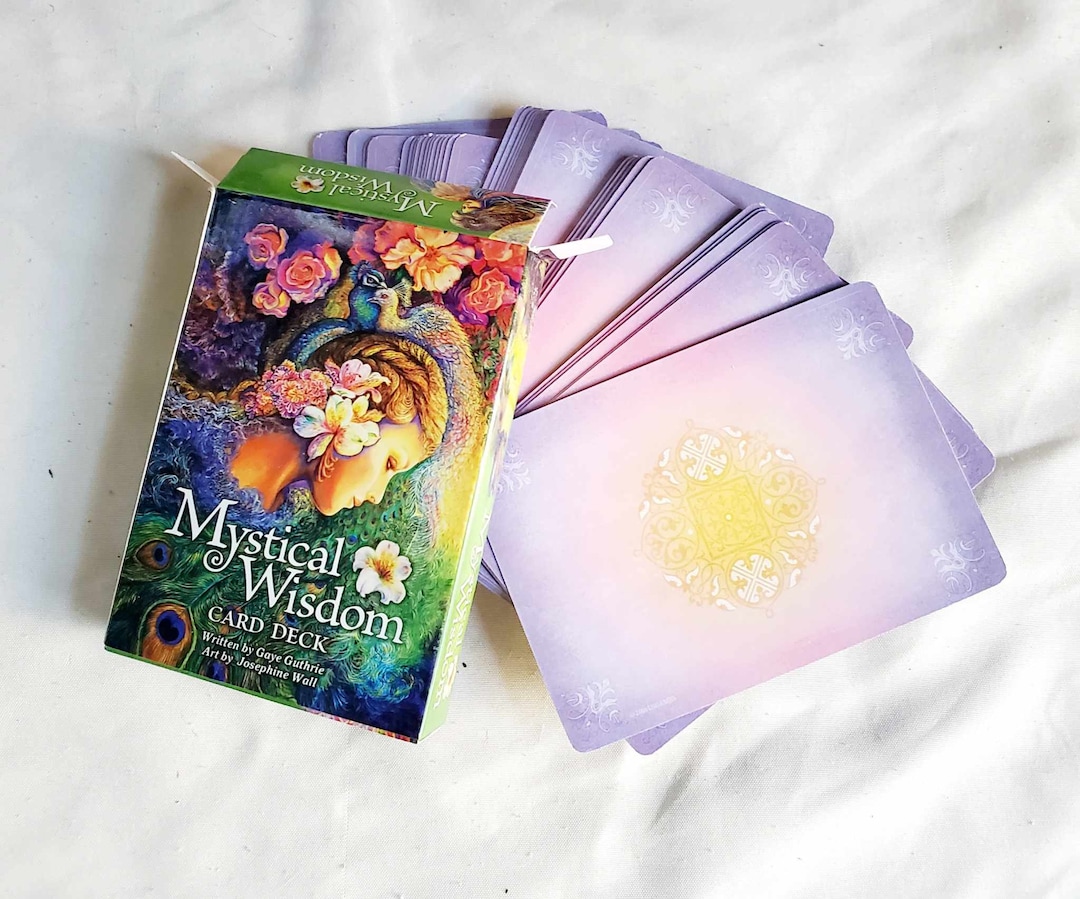 Mystical Wisdom Oracle Card Deck - Etsy