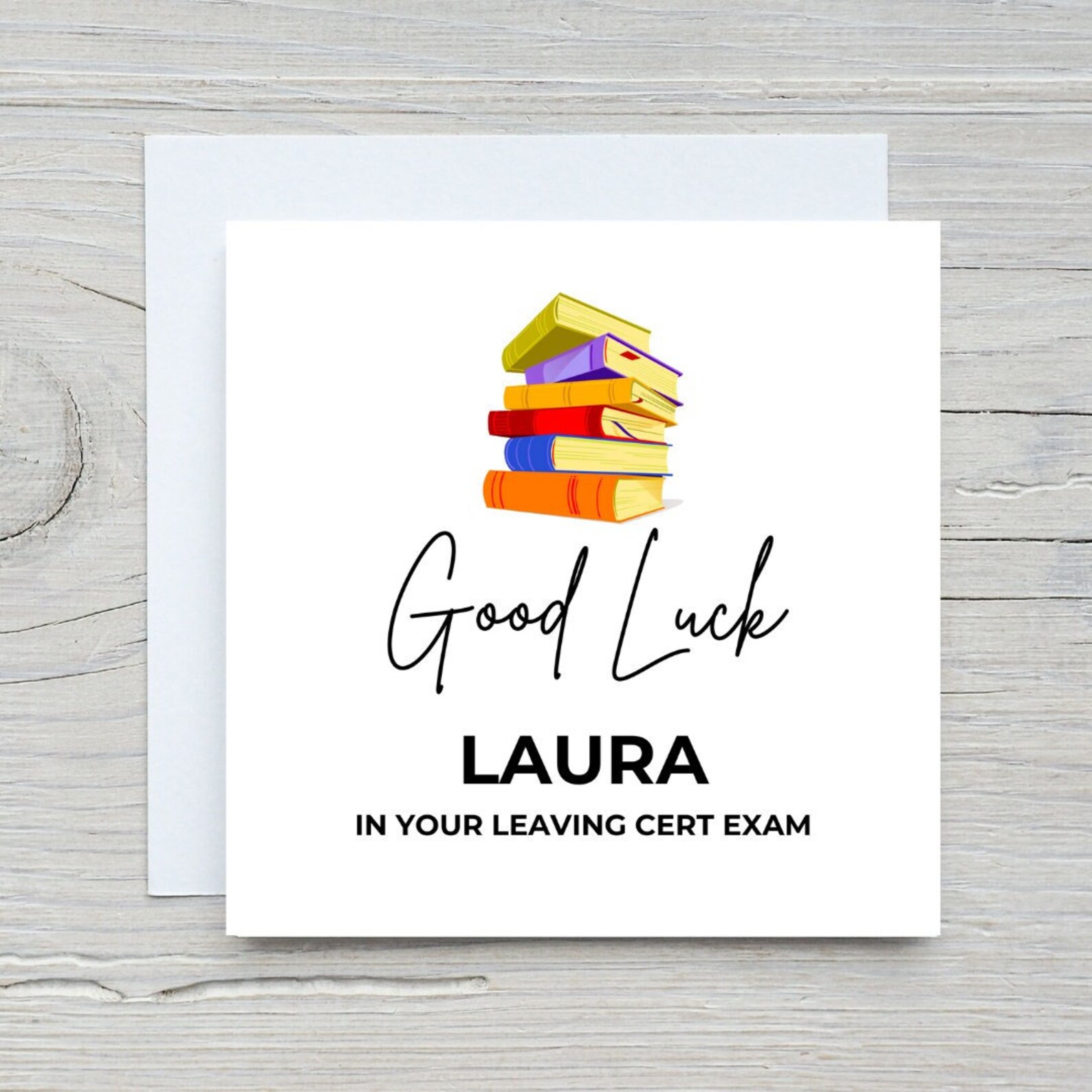 Personalized Good Luck Exam Card: Graduation Card. - Etsy