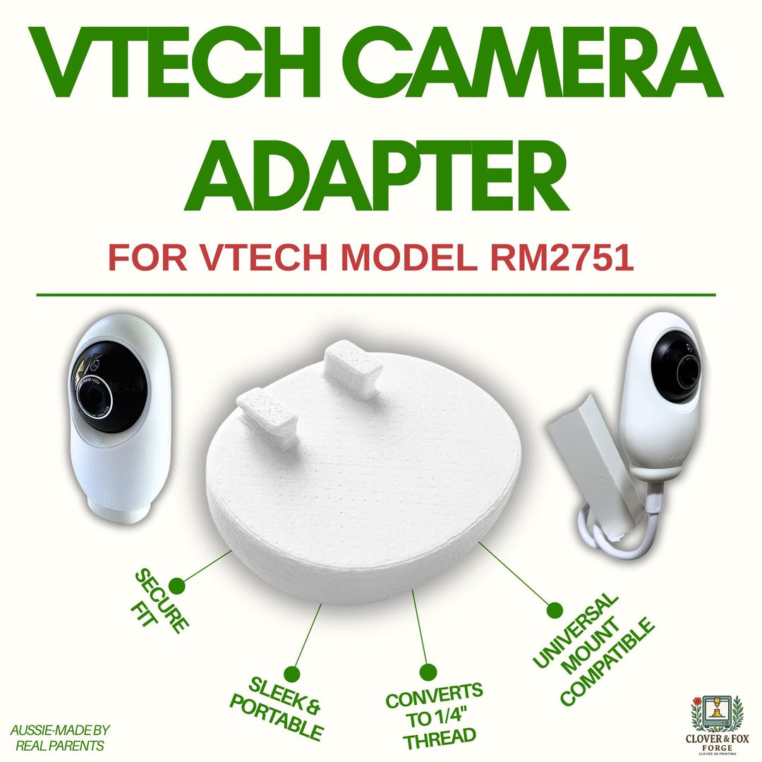 Vtech RM2751 Baby Monitor Adapter | Tripod Mount, 1/4" Thread - Etsy