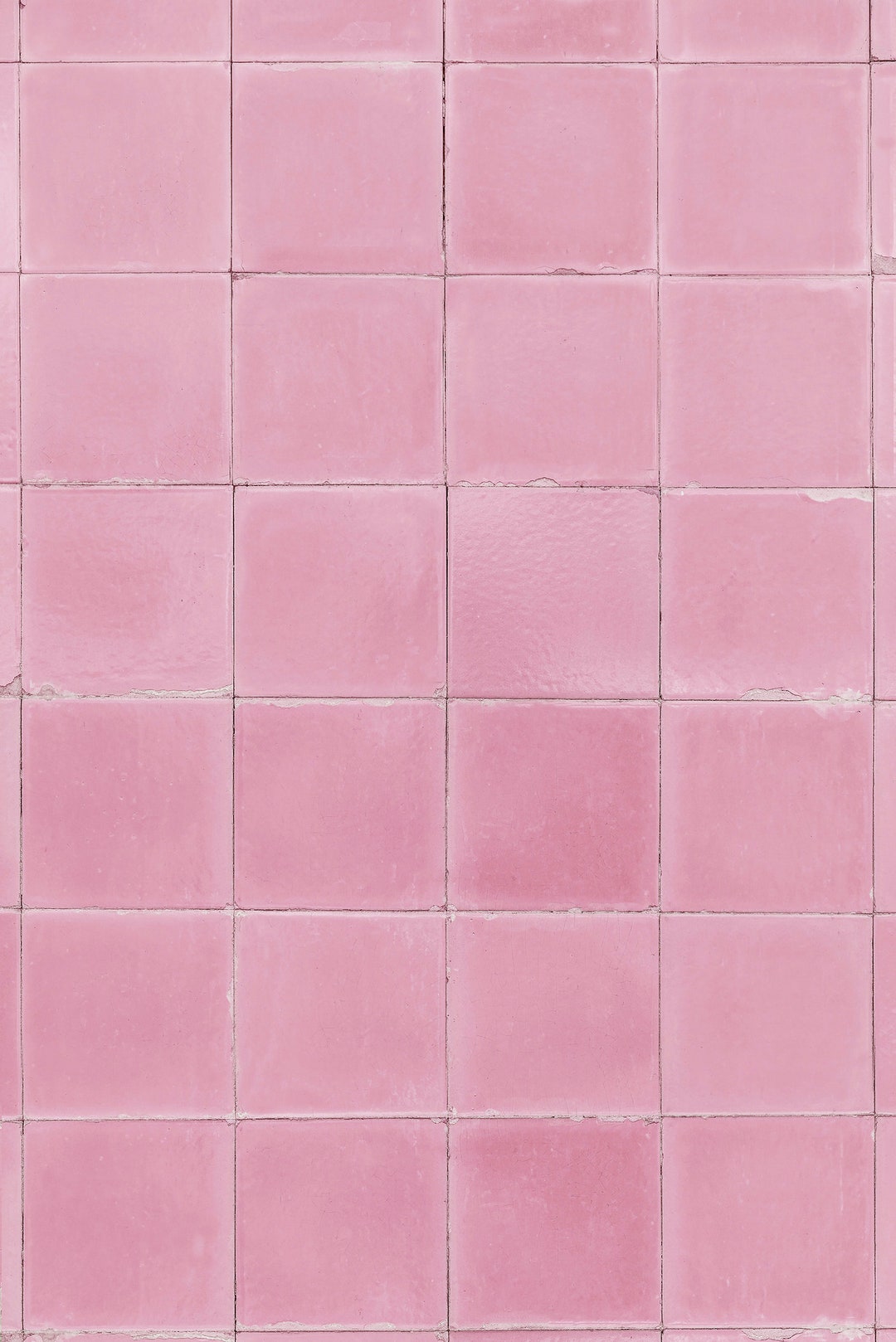 Pink Square Tiles Food and Product Printed Photography Backdrop, Vinyl ...