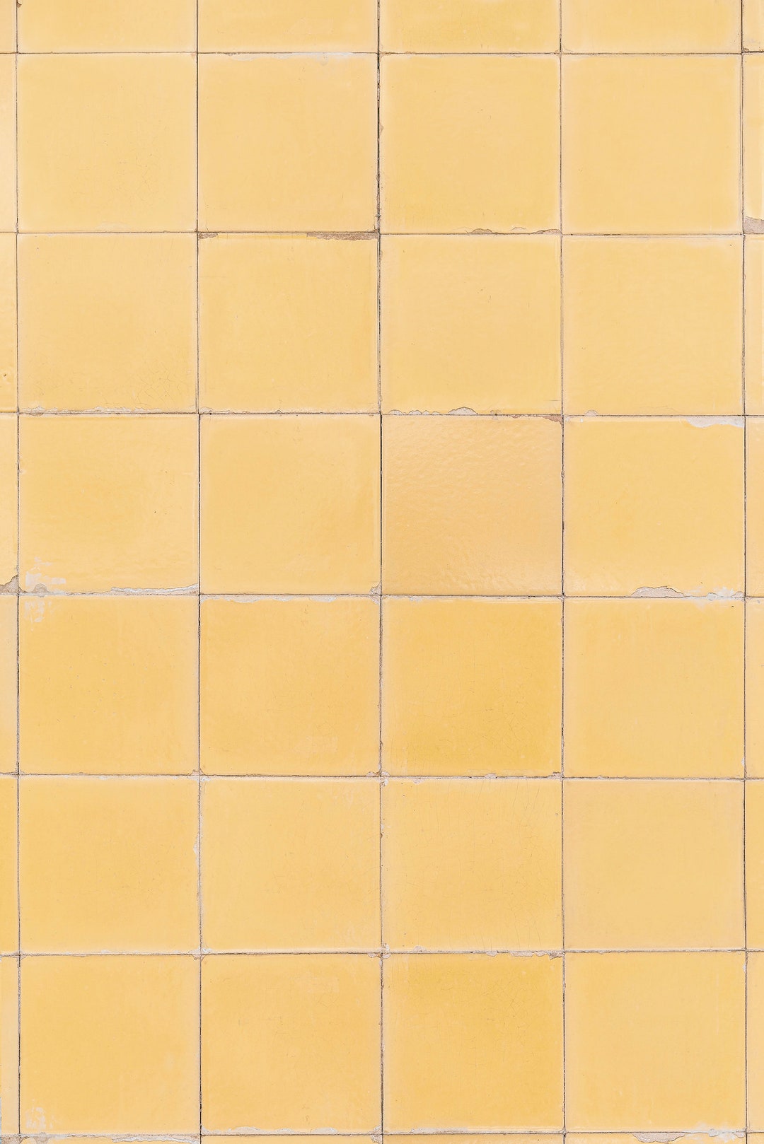 Yellow Square Tiles Food and Product Printed Photography Backdrop ...