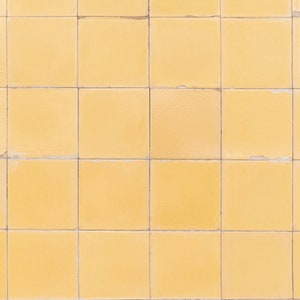 Yellow Square Tiles Food and Product Printed Photography Backdrop ...