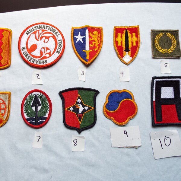 Unit Patches - Etsy