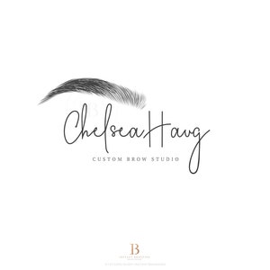 INSTANT DOWNLOAD, Brow Logo Design, Eyebrow Logo, Makeup Artist Logo ...
