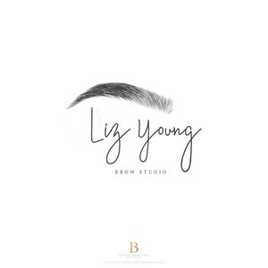 INSTANT DOWNLOAD, Brow Logo Design, Eyebrow Logo, Makeup Artist Logo ...