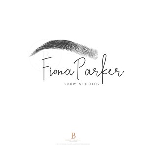 INSTANT DOWNLOAD, Brow Logo Design, Eyebrow Logo, Makeup Artist Logo ...