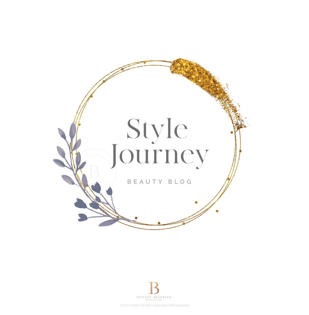 INSTANT DOWNLOAD, Beauty Blog Logo, Beauty Salon Logo, Photography Logo ...
