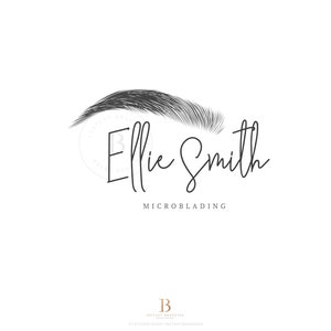 INSTANT DOWNLOAD, Brow Logo Design, Eyebrow Logo, Makeup Artist Logo ...