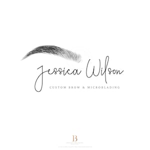 INSTANT DOWNLOAD, Brow Logo Design, Eyebrow Logo, Makeup Artist Logo ...