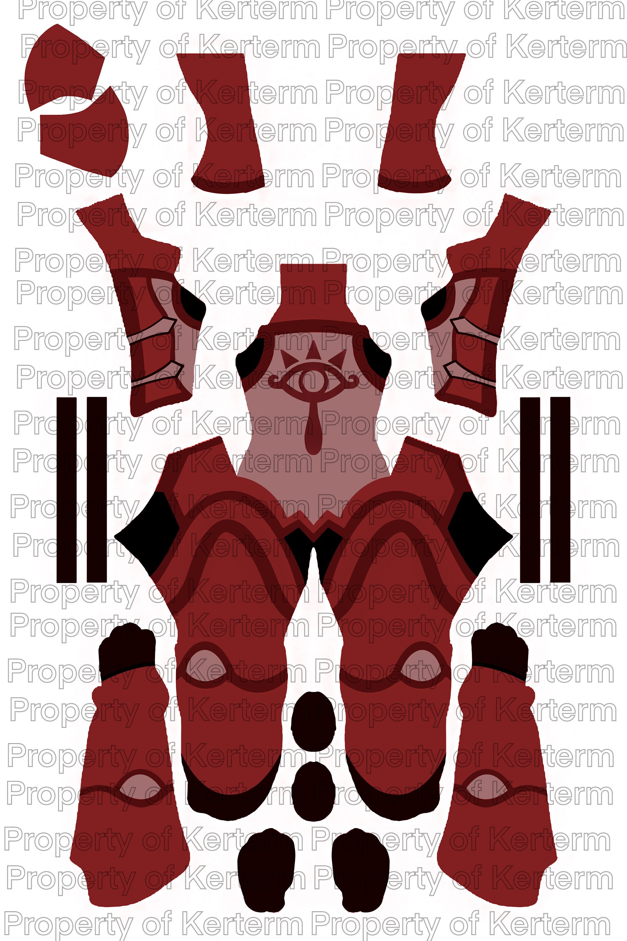 Sheikah Link Bodysuit Design Legend of Zelda Breath of the Wild Sheik ...