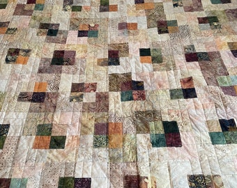 Earth Tone Quilt | Etsy