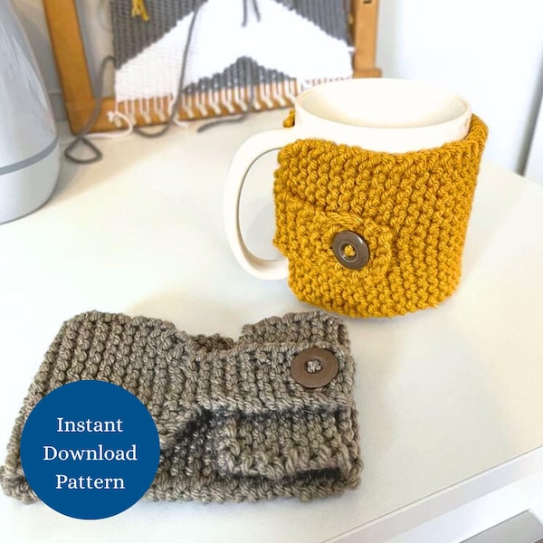 Knitted Mug Cozy - Etsy
