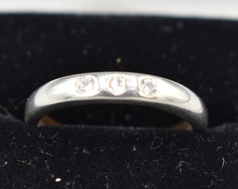 Gorgeous 925 Silver CZ Ring - Etsy