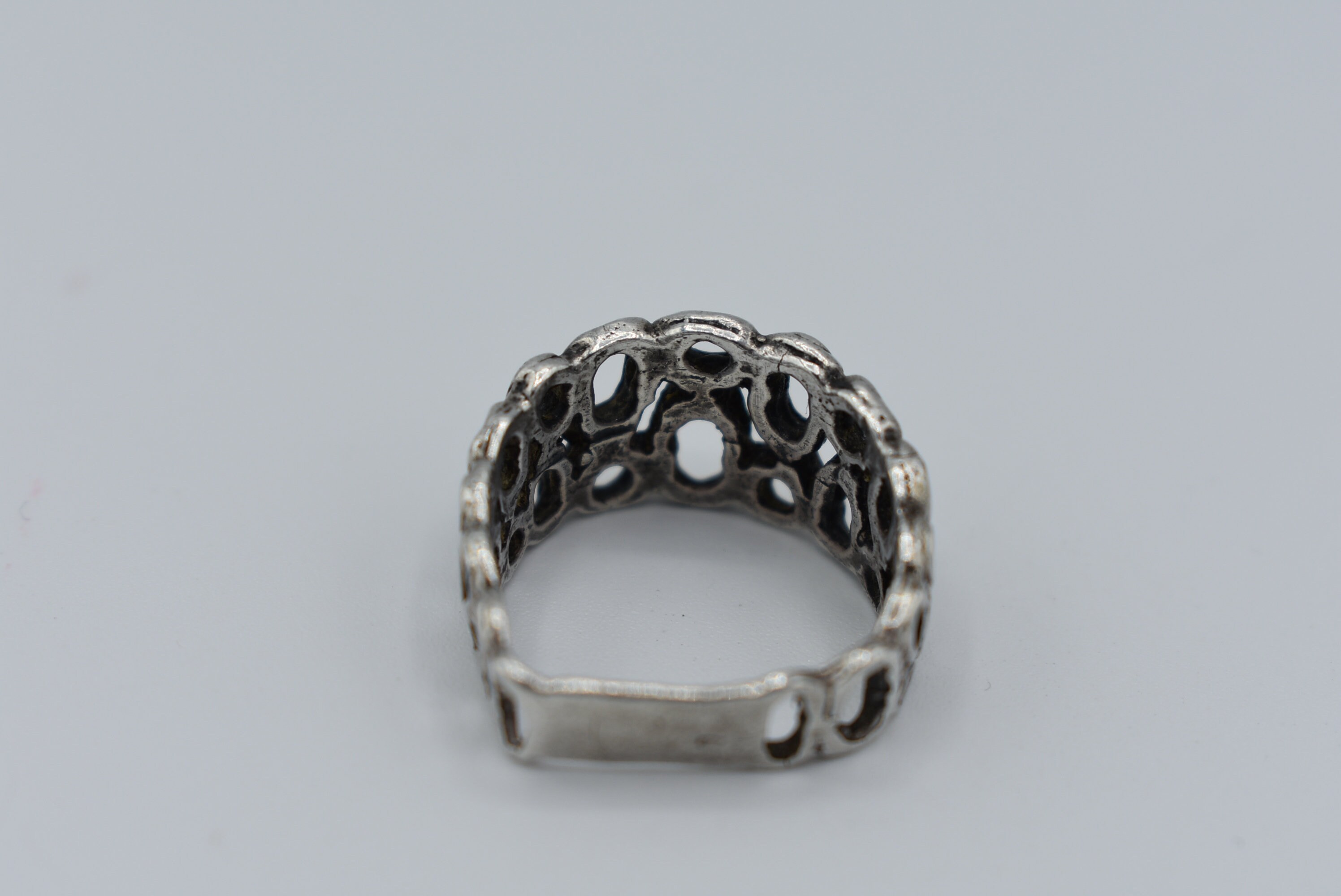 Vintage Unusual 925 Sterling Silver Ring Made in Israel - Etsy UK Vintage Unusual 925 Sterling Silver Ring Made in Israel - Etsy UK