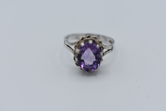 vintage Paul Edward Bunn 925 sterling Silver amethyst… - Gem