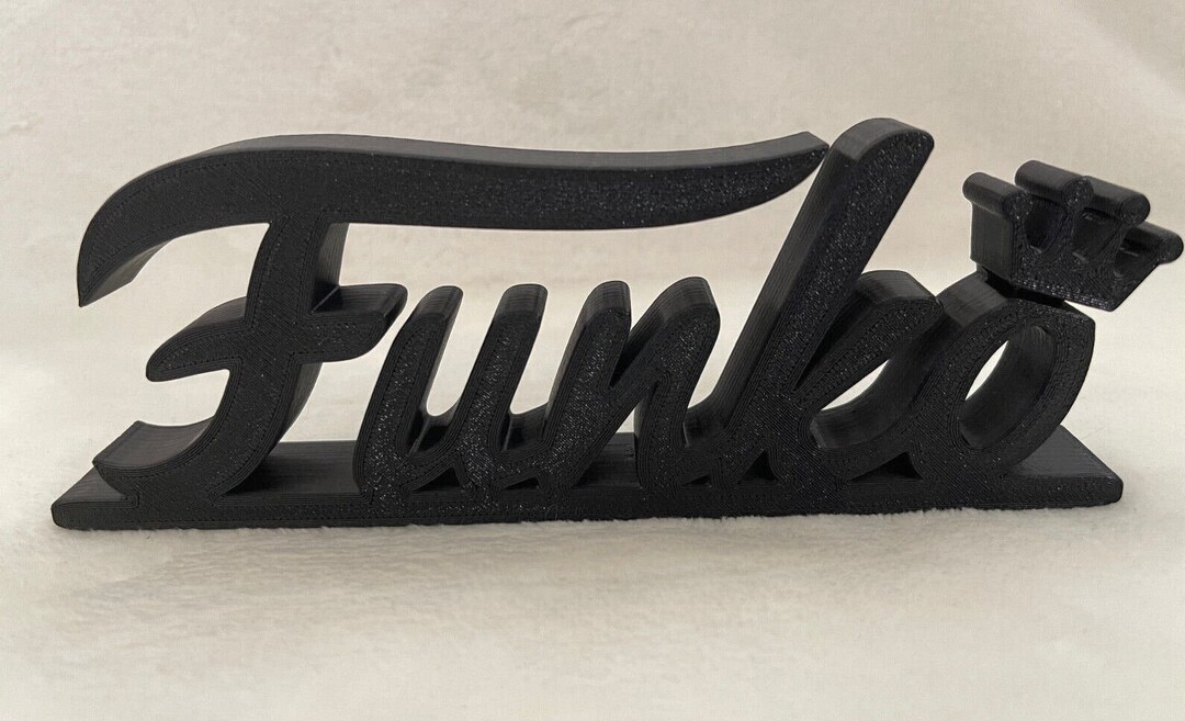 Collector's Display Stand 3D Printed Logo Figurine Shelf Unique ...