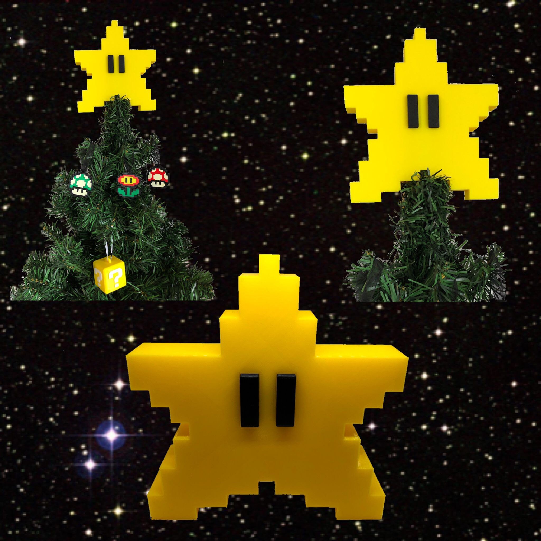 Super Mario Pixel Star
